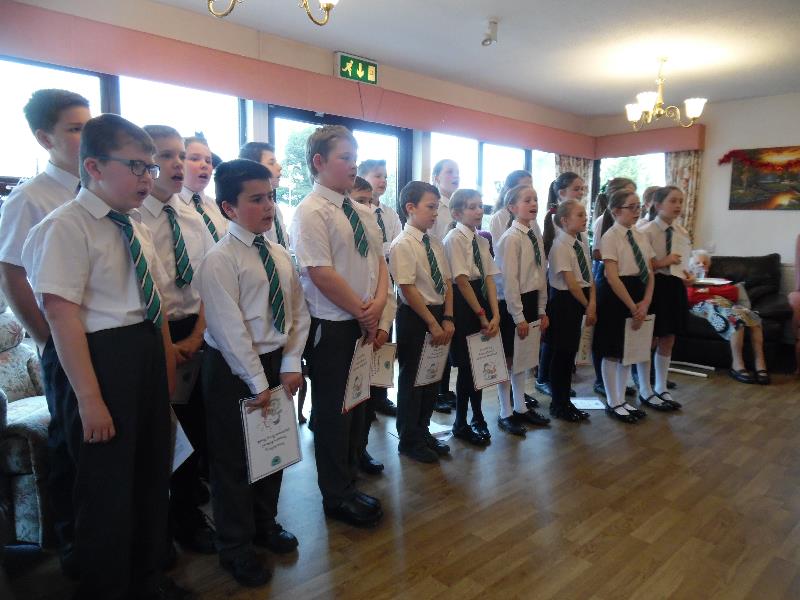 Carol Singing at Dunlarg Care Home