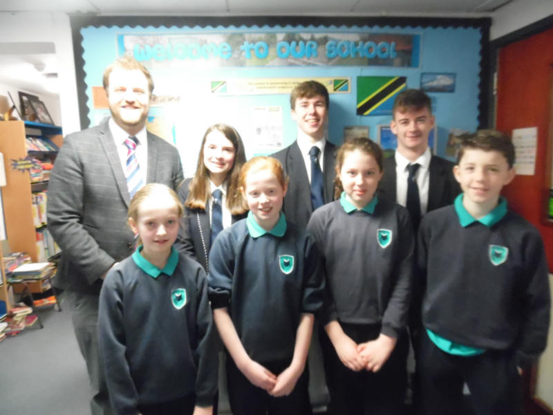 Visit by past pupil Alanna Wilson